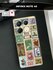 Силиконовый чехол на Infinix Note 40 / Инфиникс Нот 40 с принтом Марки