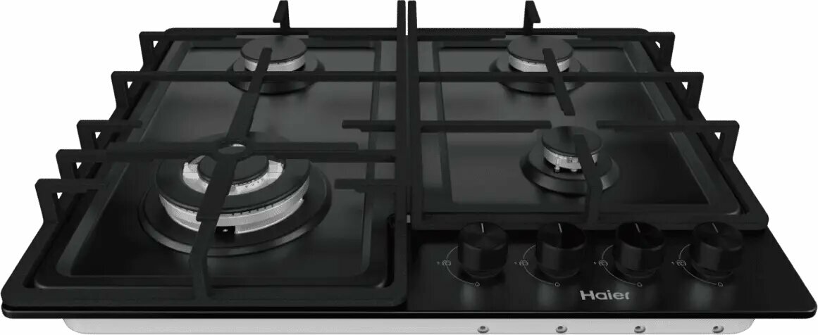 Варочные панели газовые Haier HHQ-M64CTB встраиваемые 4-х конфорочные