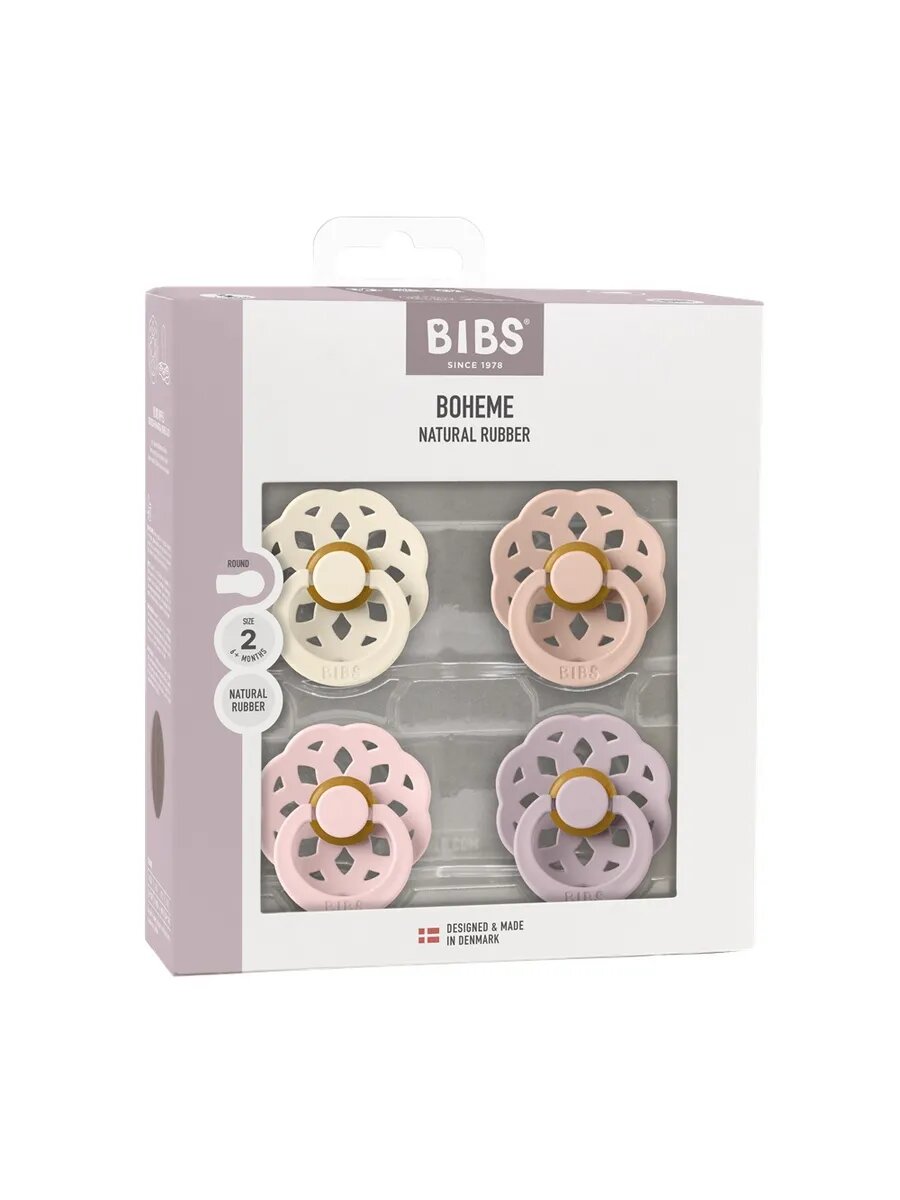 Набор латексных путсышек Try-it collection Boheme 6+ мес. Набор 4 шт.