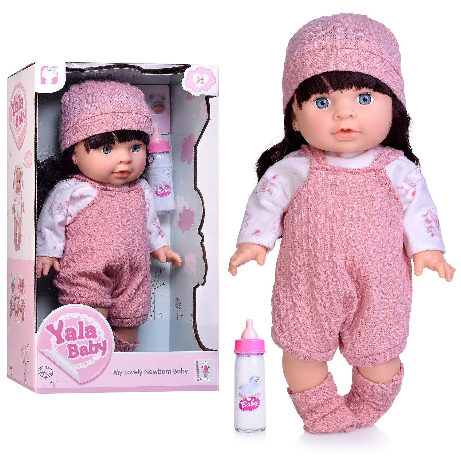 Кукла с аксессуарами YL2430G-B "Инночка", 30 см, детям от 3 лет.