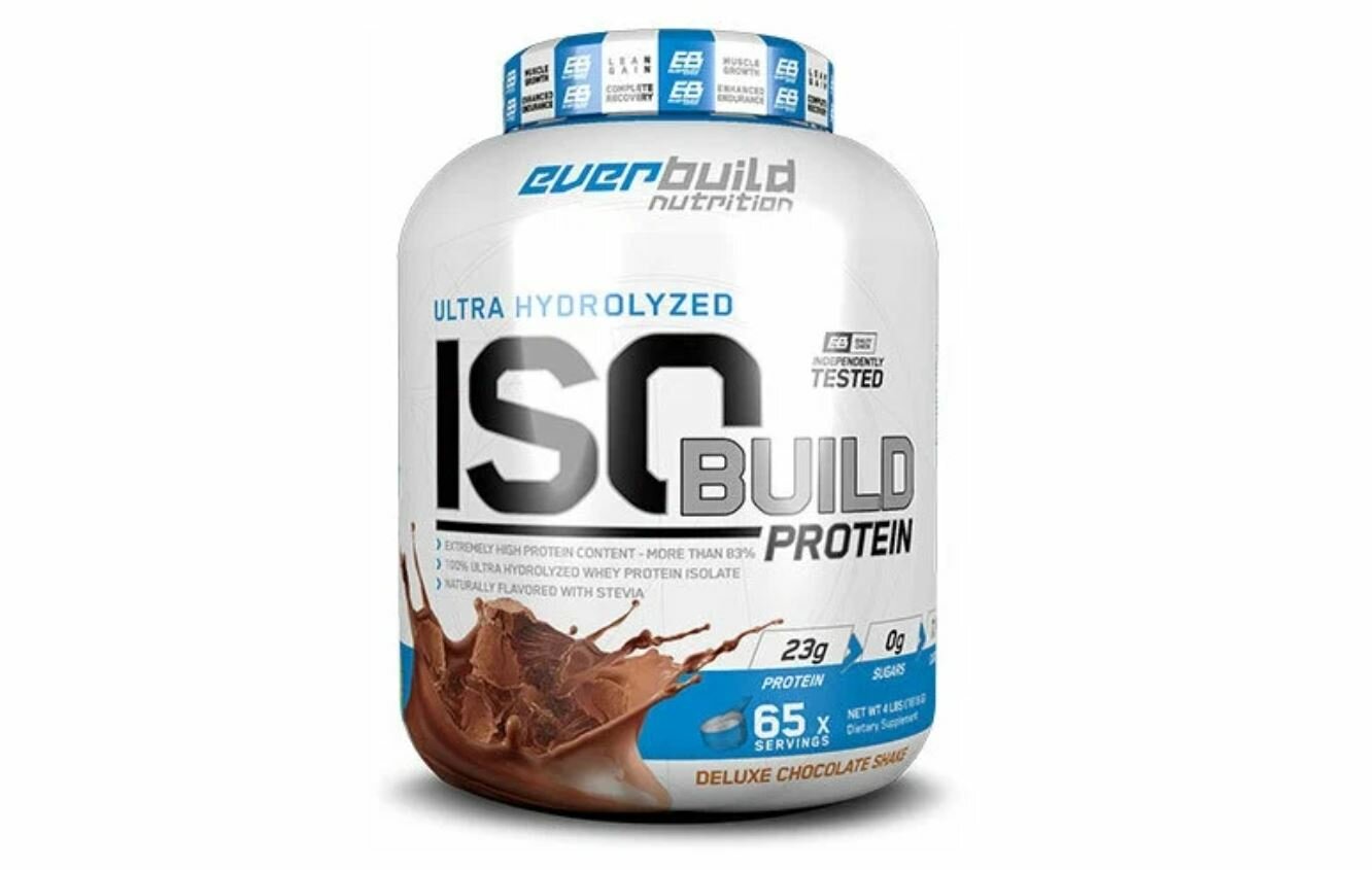 Everbuild nutrition, ISO BUILD, Протеин изолят, 2,2 кг (Шоколад)