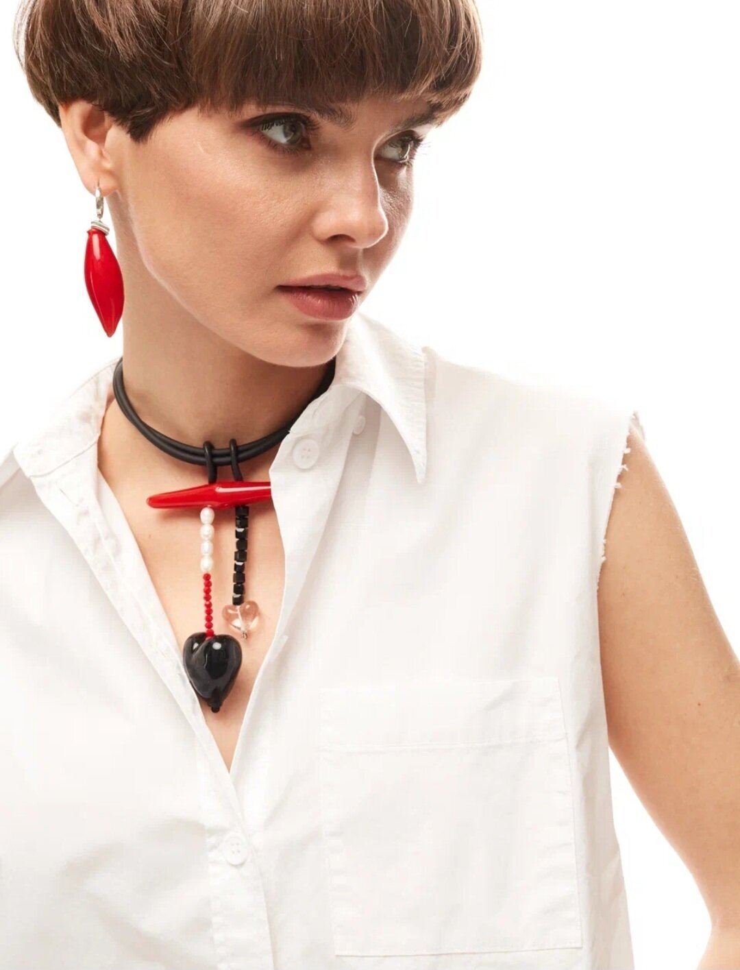 Колье, муранское стекло