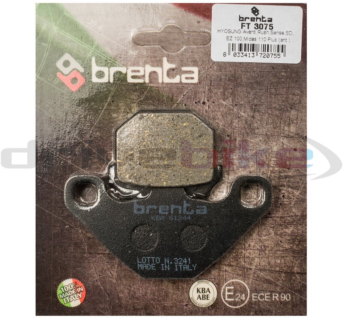 BRENTA Тормозные колодки FT 3075 Organic