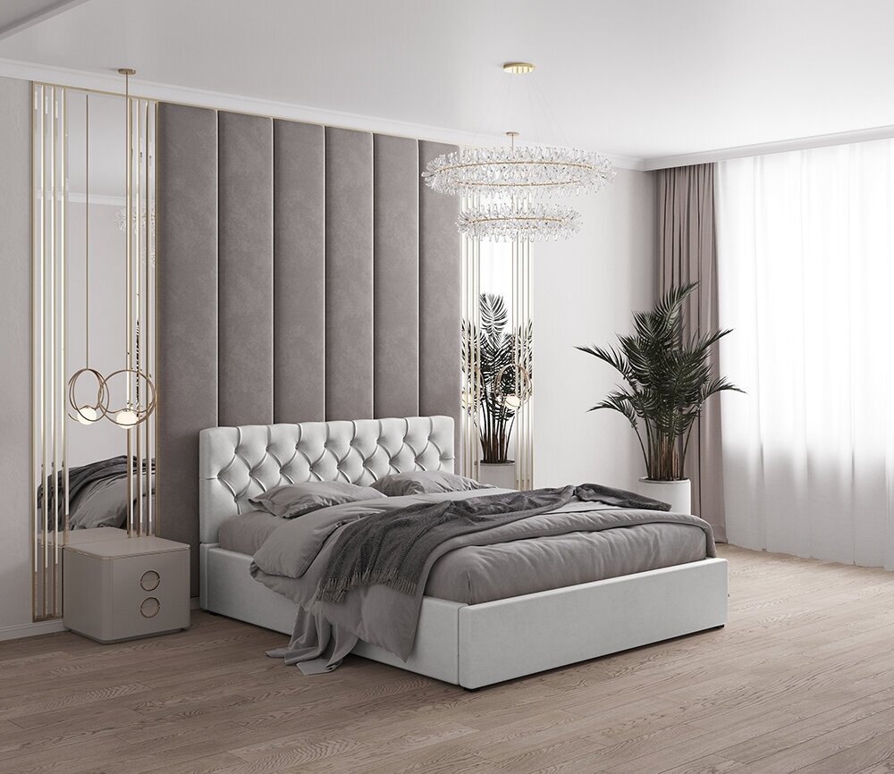 Кровать «Венеция» белая 120х200