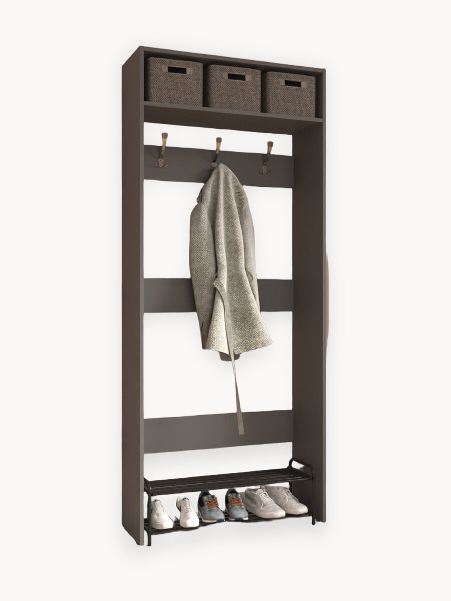 Шкаф для одежды 83 x 30 x 198 см