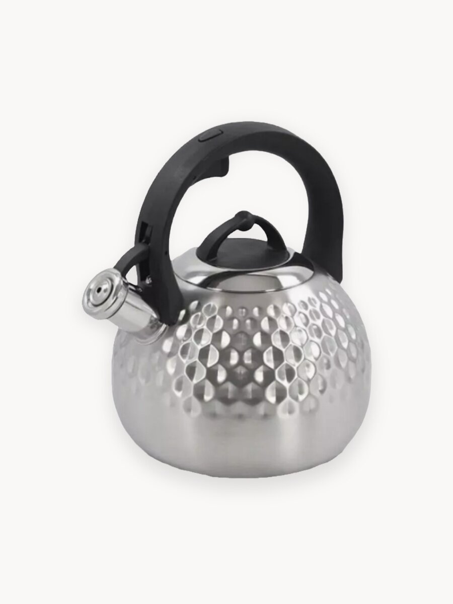 Чайник со свистком 3 литра Vicalina vl-9255 нержавеющая сталь