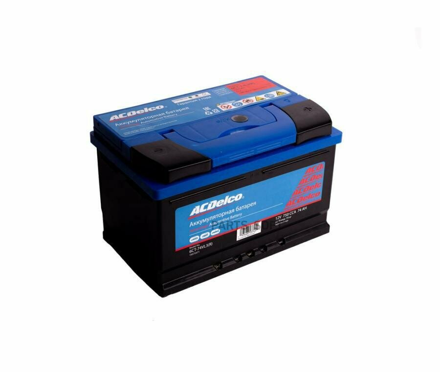 ACDELCO 19375471 Аккумулятор [12V 74Ah]