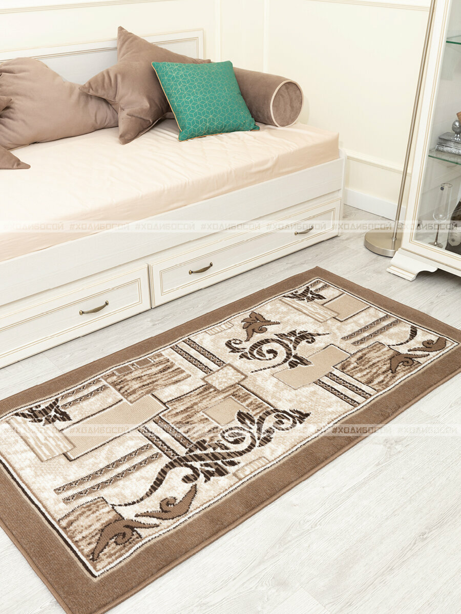 Ковер комнатный прямоугольный 60*100 см