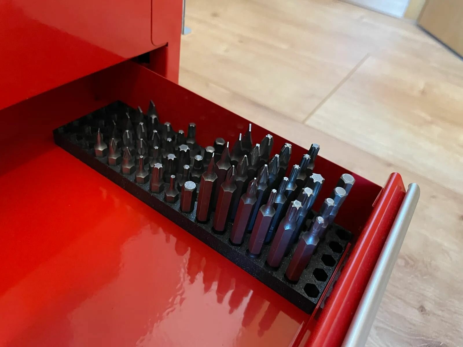 Органайзер для бит шуруповерта (черный)