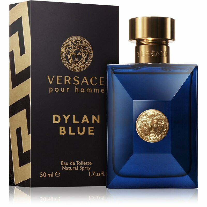 Туалетная вода Versace "Versace pour Homme Dylan Blue", мужская, фужерная, 50мл