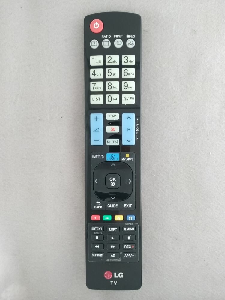 Оригинальный Пульт д-у LG AKB73756502