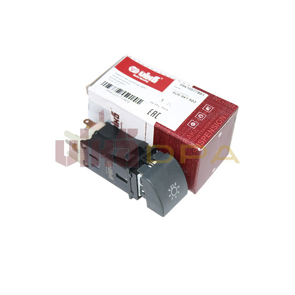 VIKA 99410577801 кнопка включенияючения габаритных огней (с рег. яркости освещ. панели)