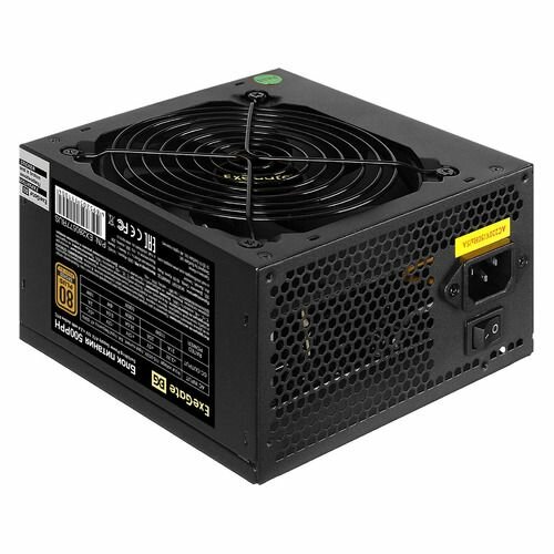 Блок питания EXEGATE 500PPH, 500Вт, 120мм, черный, retail [ex280577rus-s]