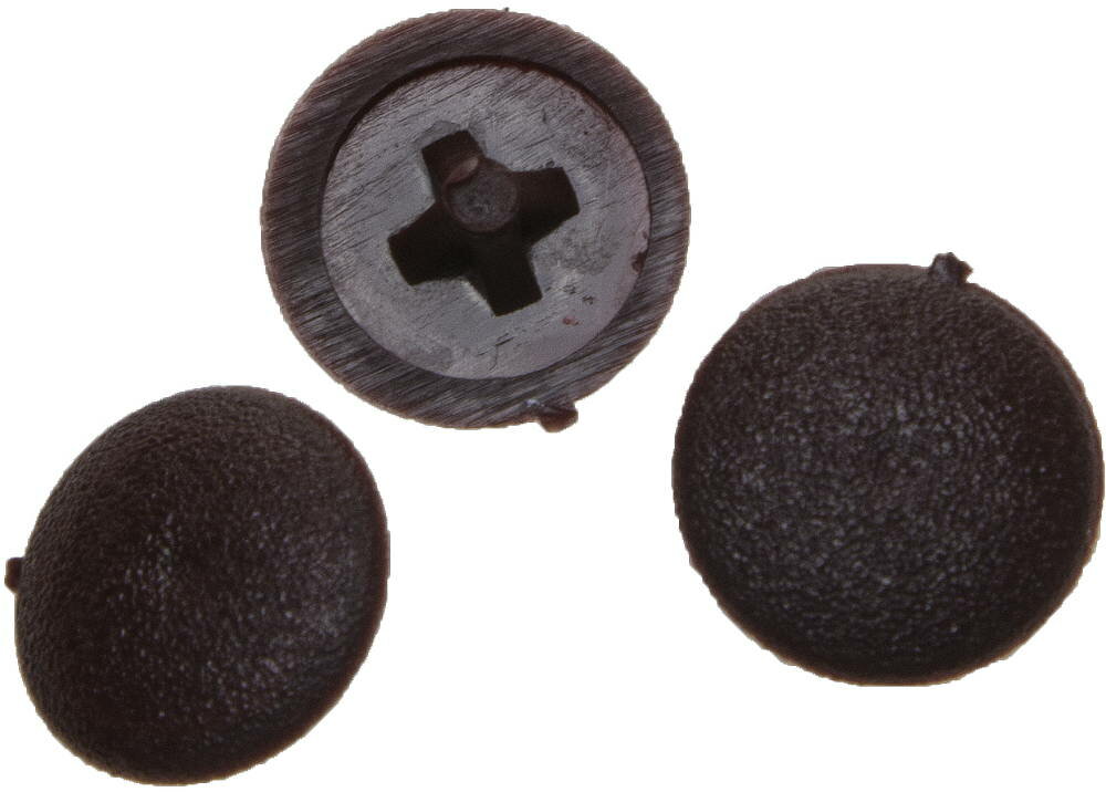 Заглушка под шуруп ЗУБР шлиц №2, цвет кр. дерево, 40шт 4-308156-5