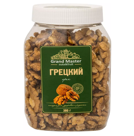 Грецкий орех Grand Master очищенный, 380 г