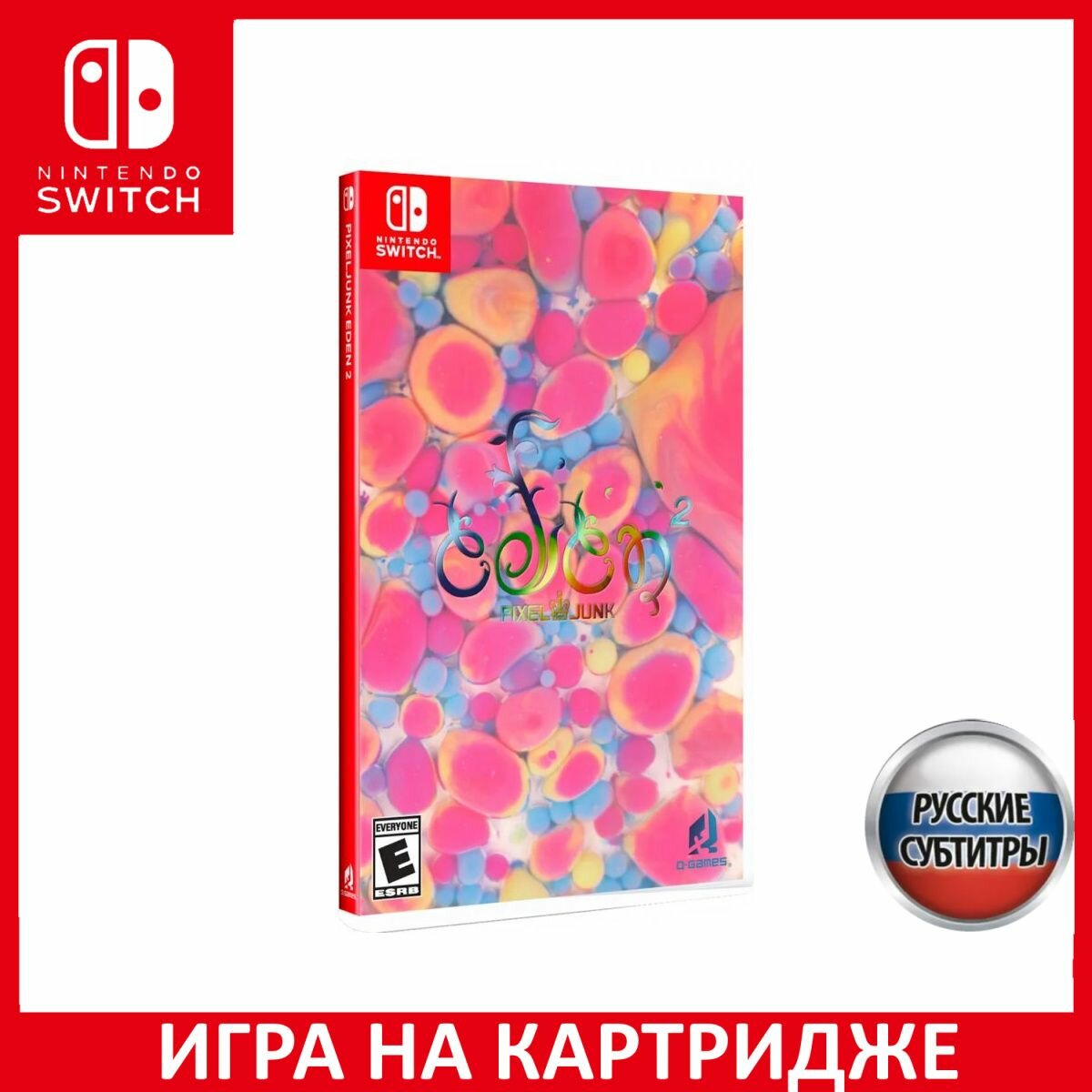 Игра PixelJunk Eden 2 Switch Русская Версия Картридж на Nintendo Switch