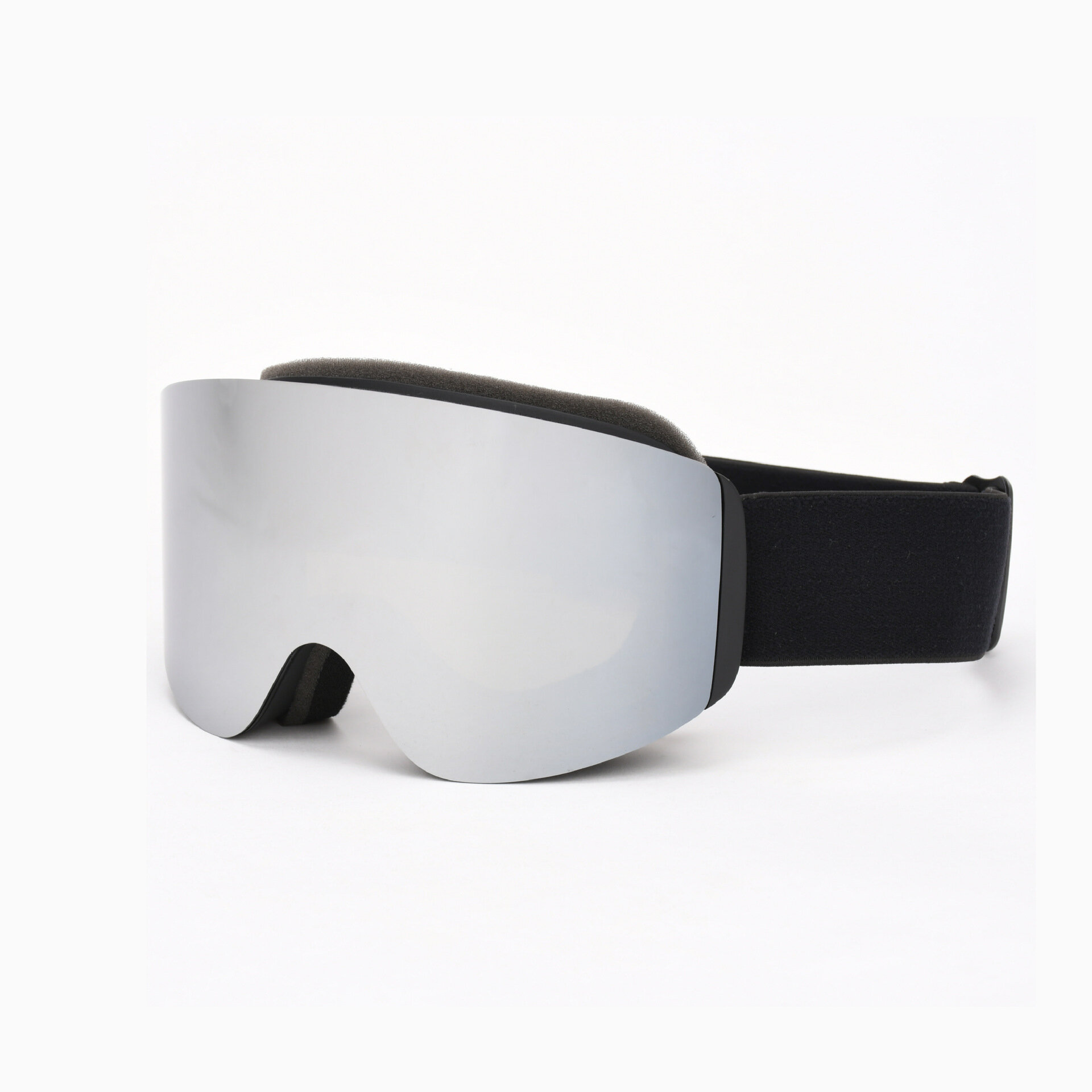 Двухслойные лыжные очки UF039 с магнитной съемной линзой, серебристый