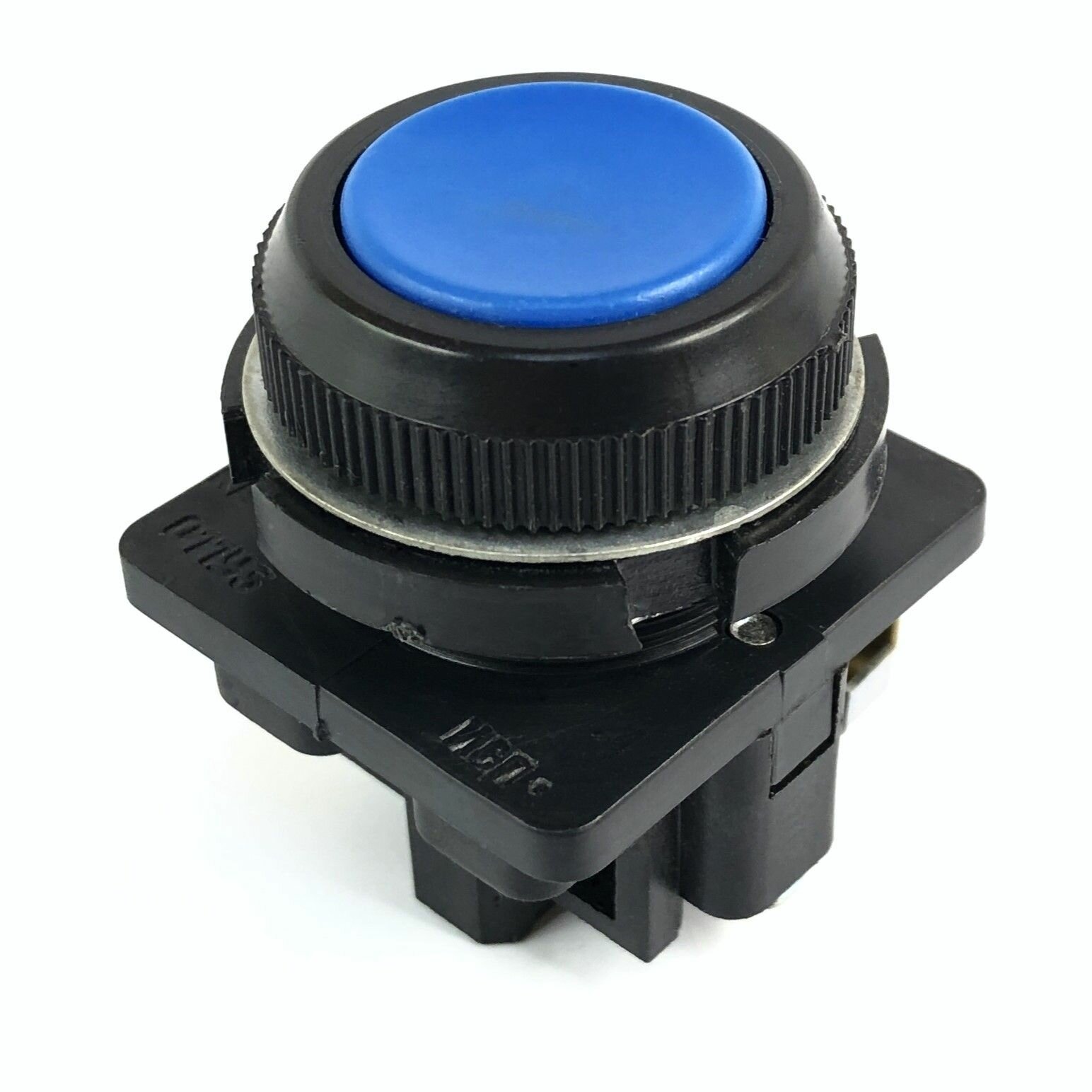 Выключатель кнопочный КЕ011 У3 ИСП.4 (синяя)