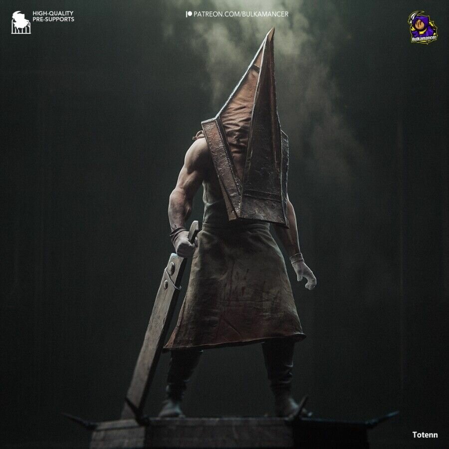 Фигура модель Pyramid Head (Silent Hill 2 Remake), 326 mm