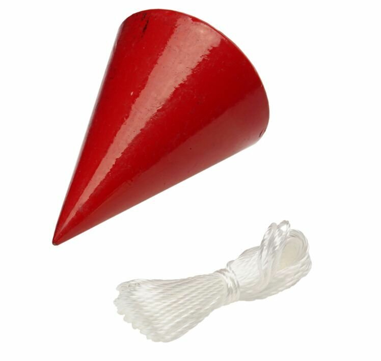 Отвес строительный РемоКолор 300 г со шнуром 5 м