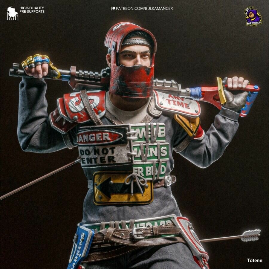 Фигура модель Выживший, Survivor (Rust), 238 мм