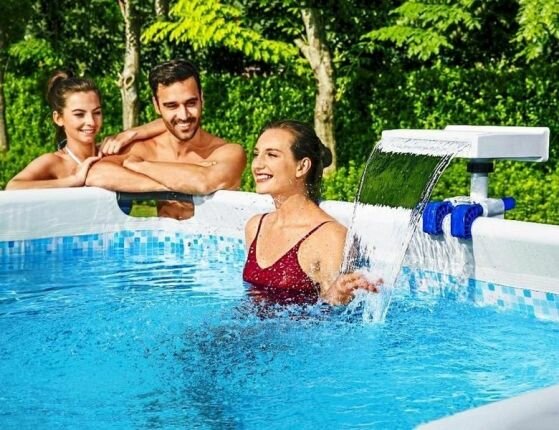 Водопад для бассейна — фото 1