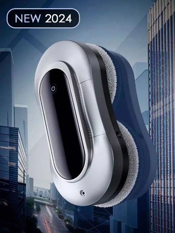 Новинка 2024 / робот для мытья окон с распылением мощный техника для мытья