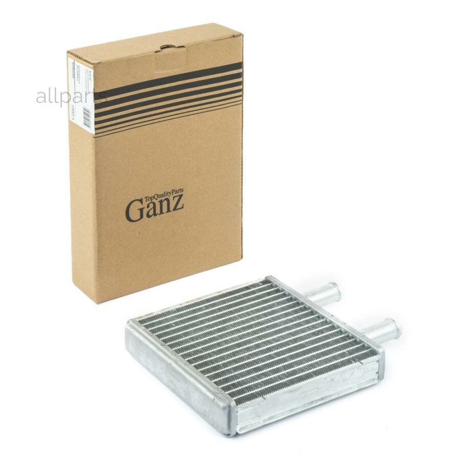 GANZ GIF07073 Радиатор отопителя (печки) алюминиевый для ВАЗ 2170-2172 AC HALLA GANZ GIF07073