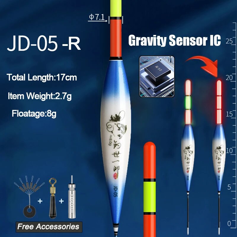 Умные поплавки HULIKING из баргузинской пихты JD-05 1 Piece
