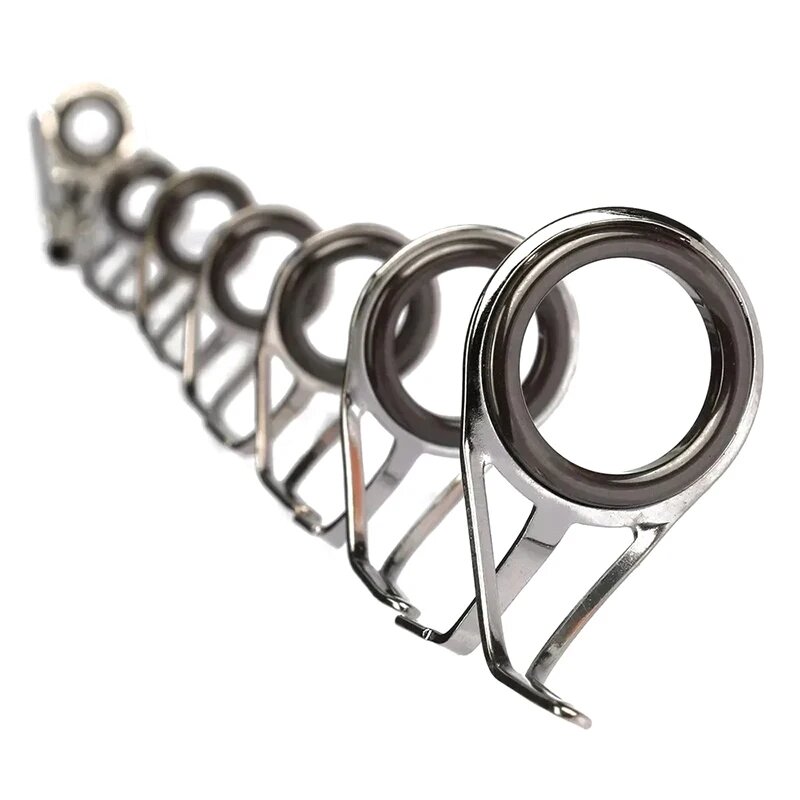 Набор рыболовных колец из нержавеющей стали 4 шт.