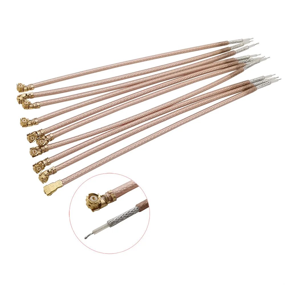 RG178 кабель-перемычка IPX U.fl Ufl 2 шт. 2Pcs-30CM