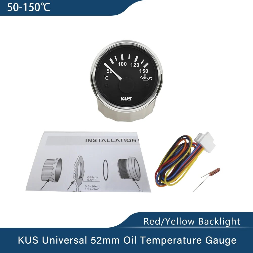 KUS 52 мм датчик температуры масла, 50-150℃, BS