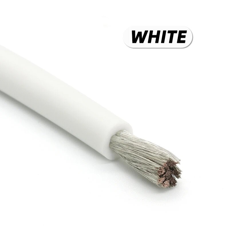 1/5/10 м медный кабель из мягкой силиконовой резины 30, 28, 26, 24, 22, 20-8AWG, гибкие провода для светодиодного освещения «сделай сам», шнур питания, автомобильные провода