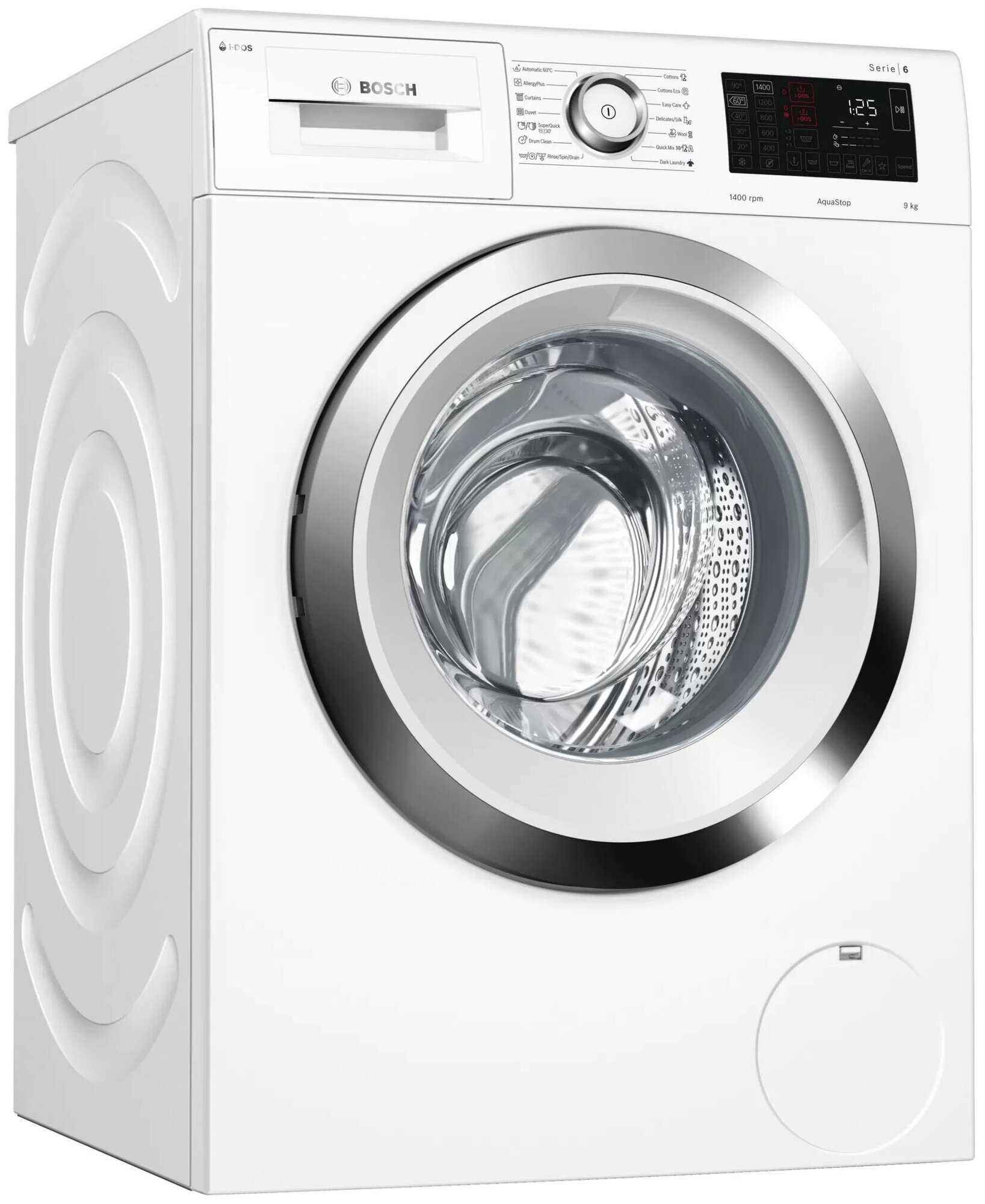 Стиральная машина Bosch Serie 6 WAT28682ME пан. англ. класс: A+++ загр. фронтальная макс:9кг белый