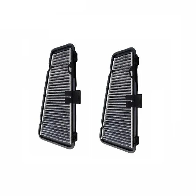 Внешний воздушный фильтр салона для Audi A4 B8 Q5 8R OEM 8KD 819439 8КД 819441 2Pcs Filter and Grid