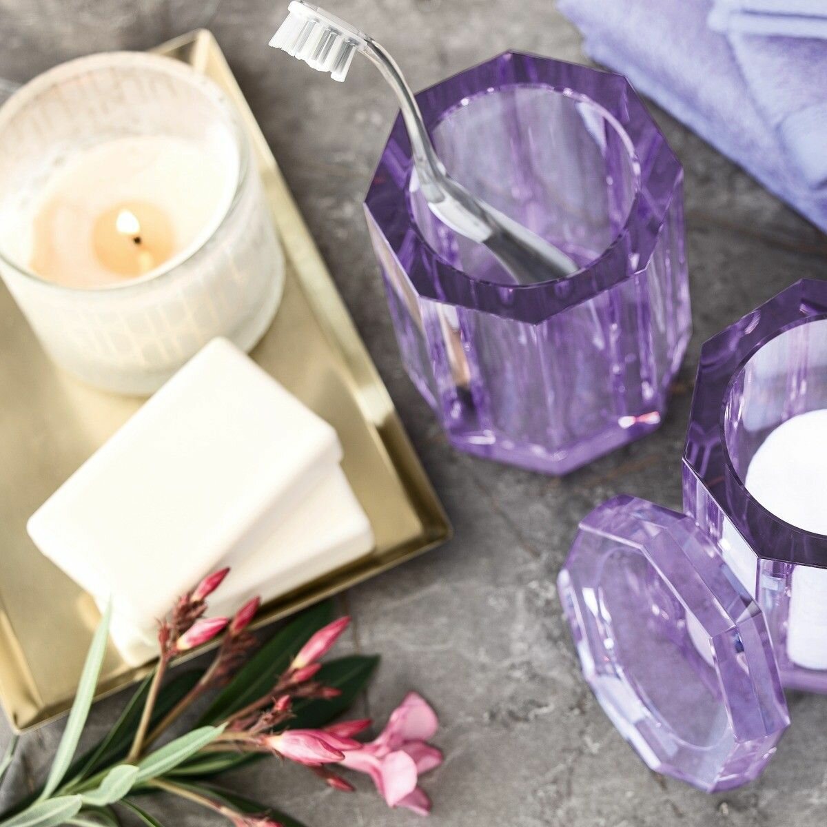 Уильям лил. Стакан для зубныx щеток 90x90x120, 1 пр