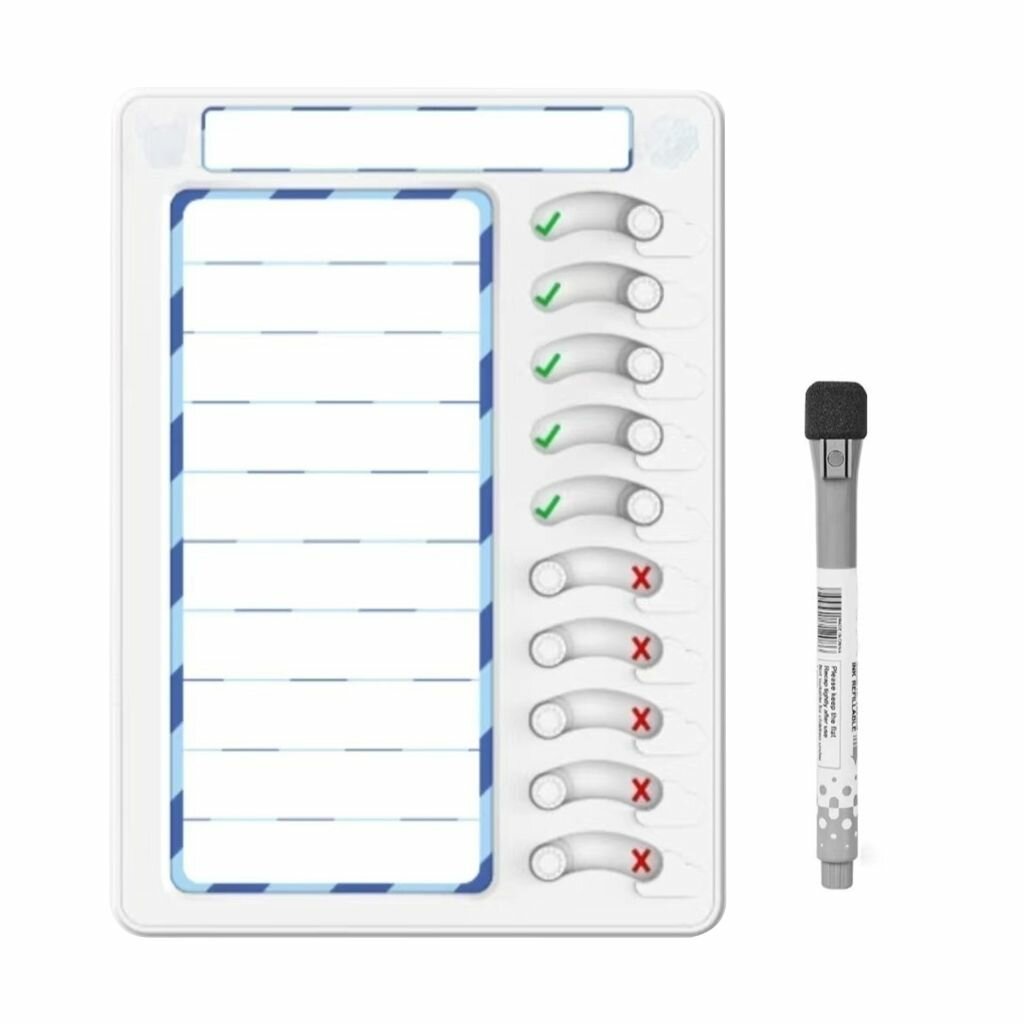 Планер задач для детей, Синий