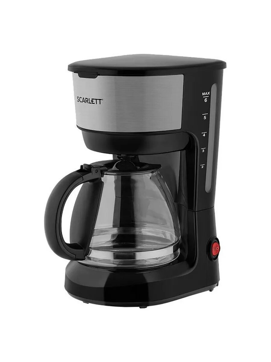 Кофеварка капельная Scarlett SC-CM33012 600Вт черный