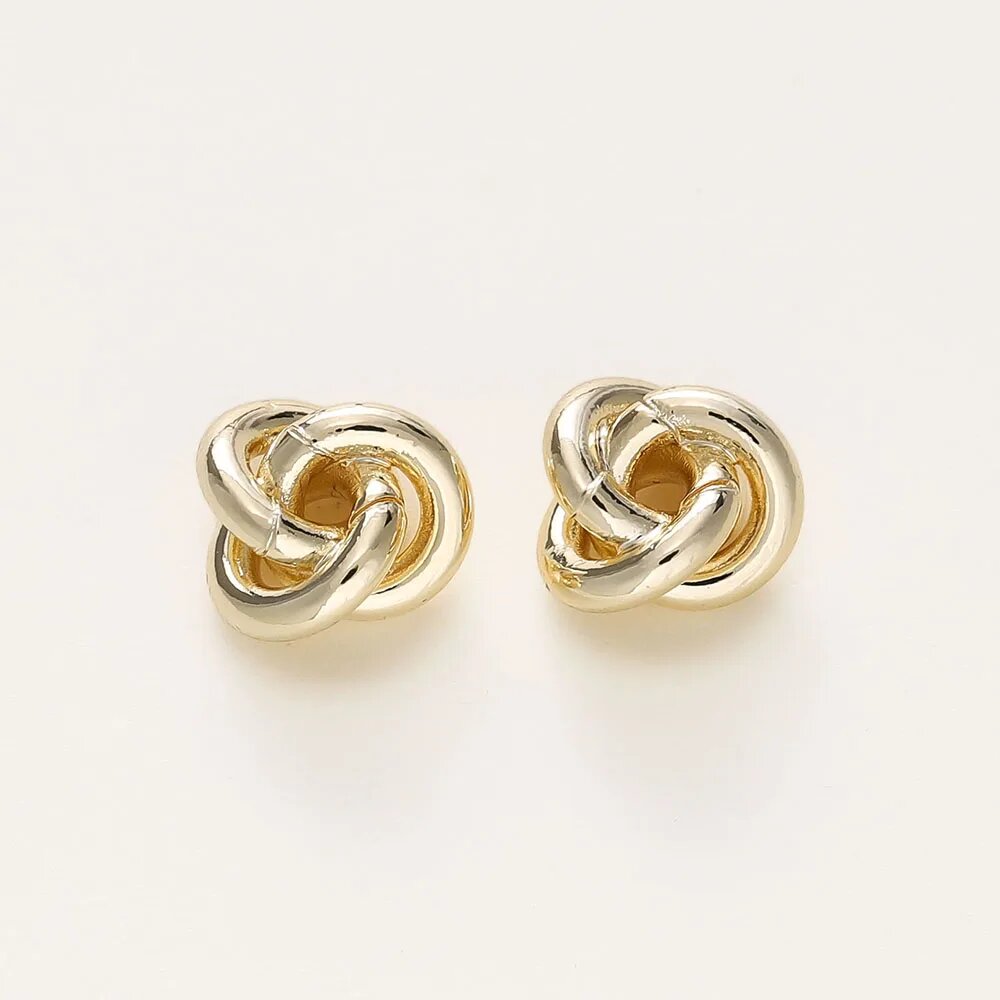 Золотые бусины-разделители 14K Gold, 10pcs