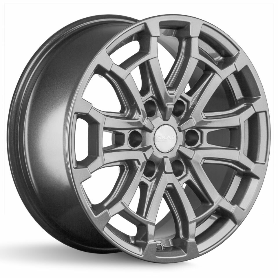 Литой колесный диск СКАД Авилис 8R18 6*139,7 ET30 d106,1 Серый