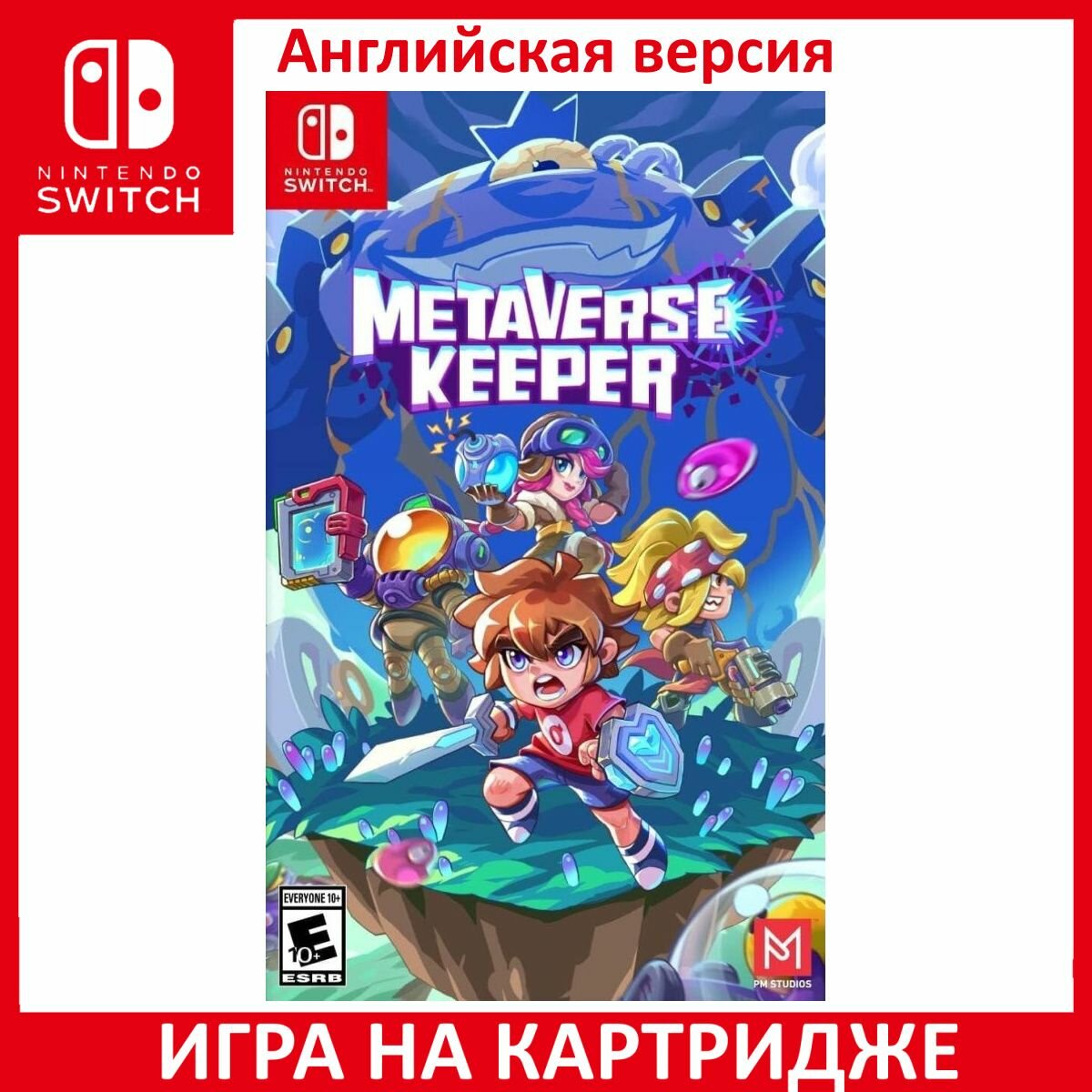Игра Metaverse Keeper Switch Картридж на Nintendo Switch Английская версия