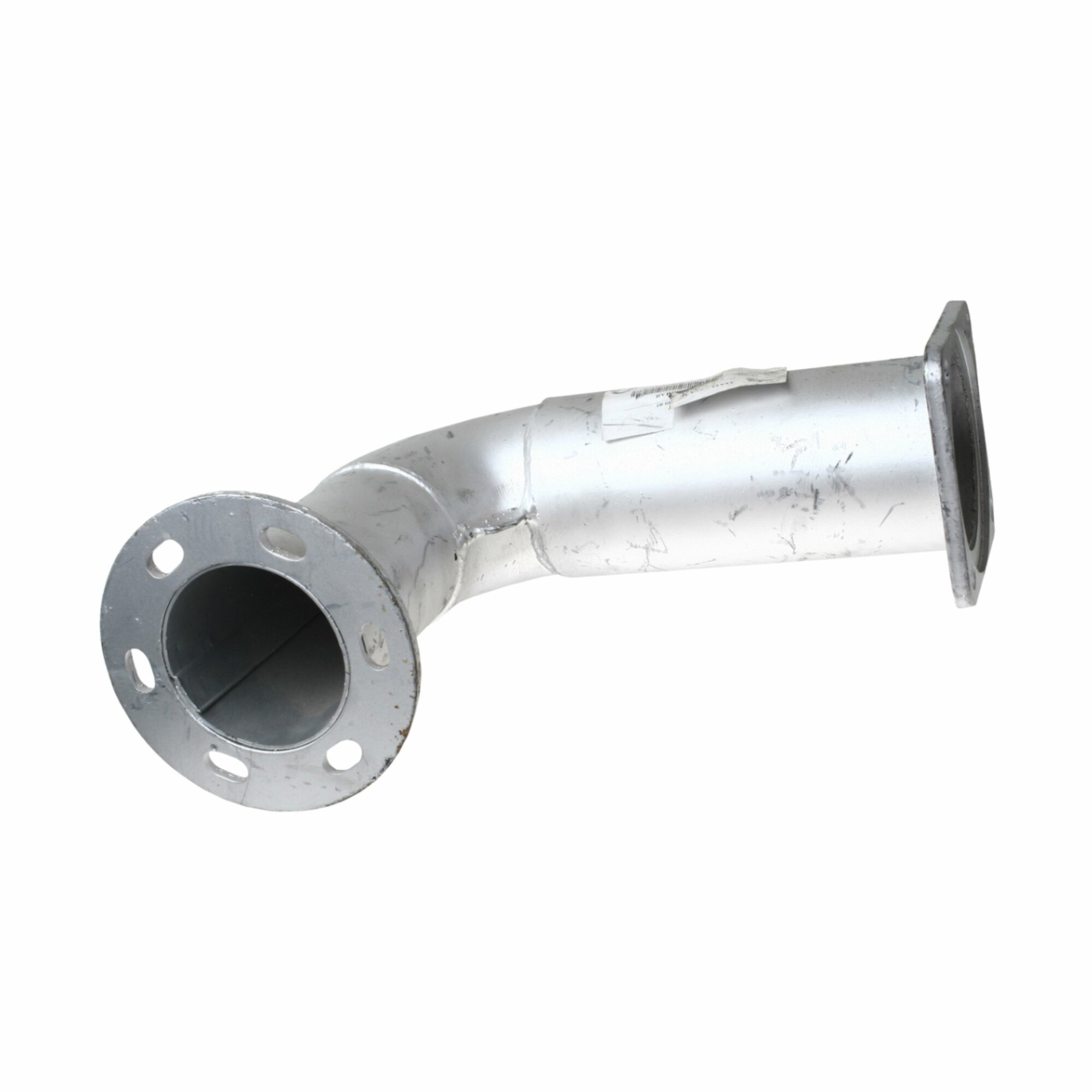 54325-1203009-01 Труба приемная глушителя МАЗ-54325 (ТКР-заслонка, угловой)оригинальная запчасть ОАО МАЗ