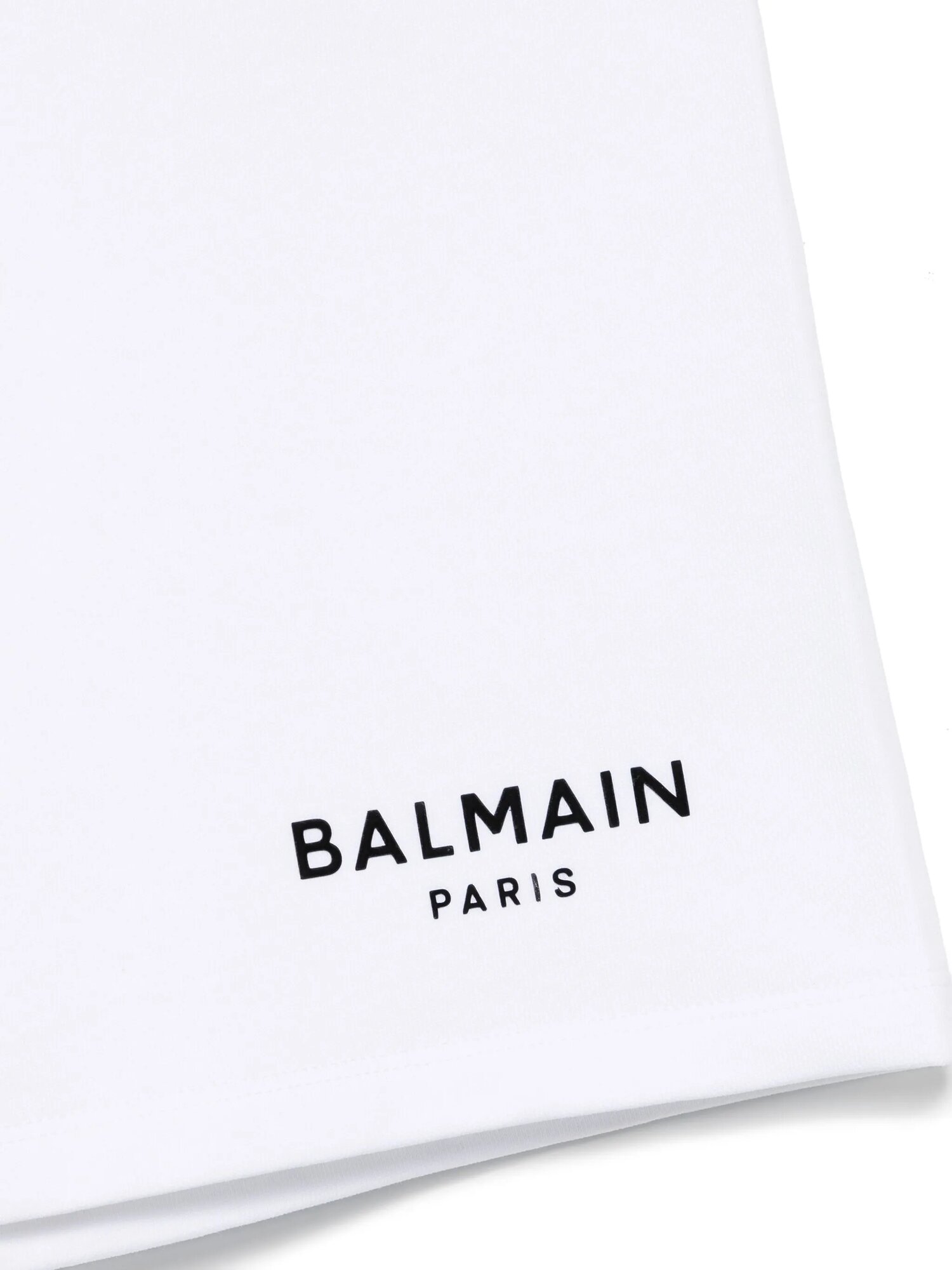 Шорты BALMAIN, размер 170, бежевый/белый — фото 1