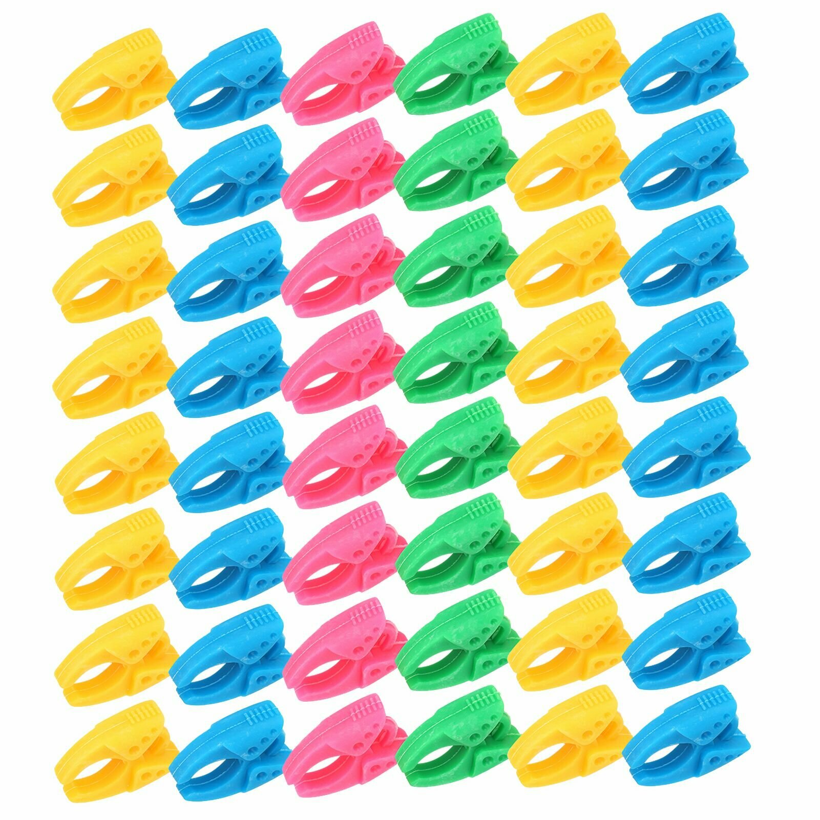 48 шт, зажим для нити, органайзер, силиконовый шпульный зажим, катушка, швейные принадлежности