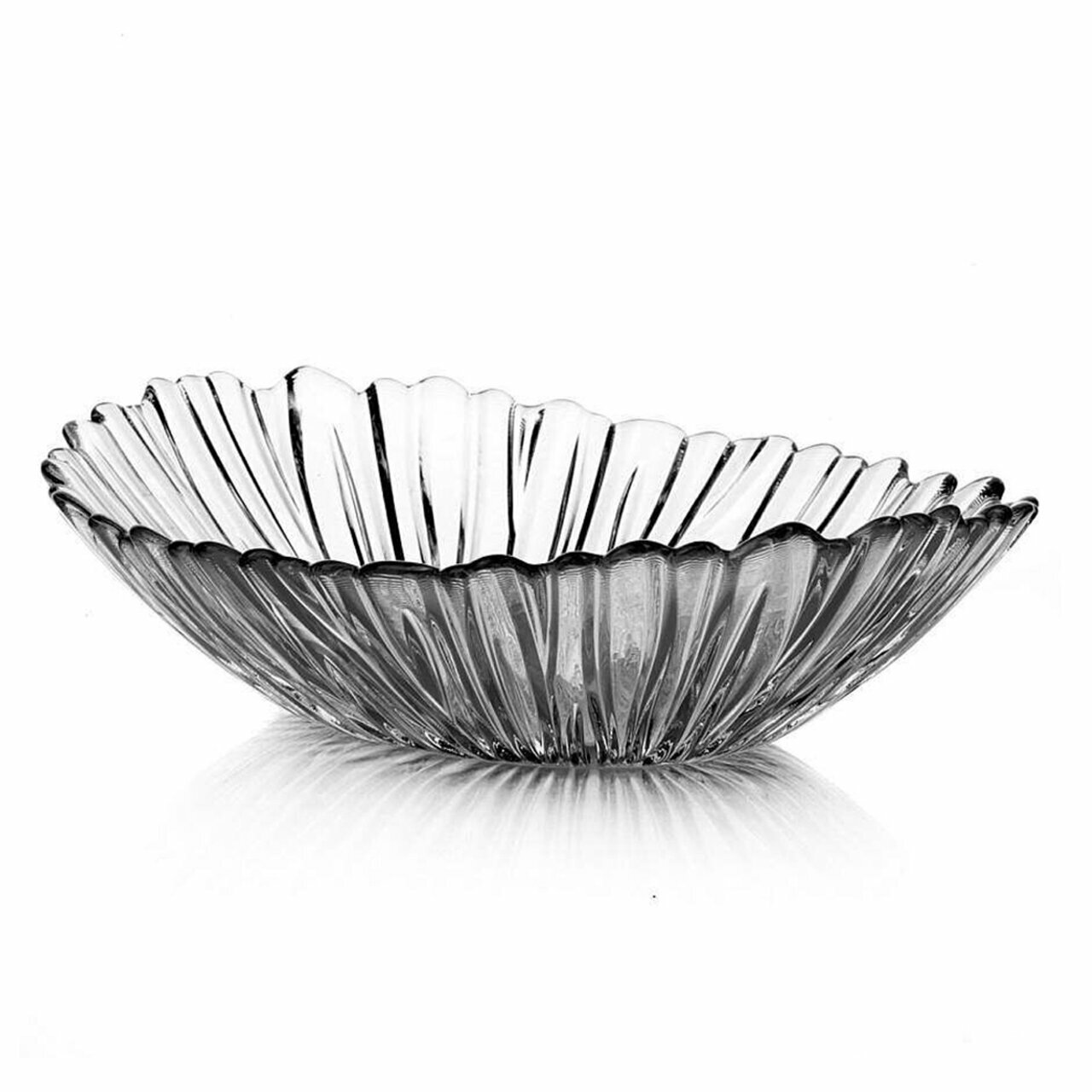 Pasabahce Аврора салатник 33 см круглый из стекла для сервировки за столом для дома