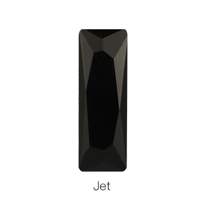 Стразы черные Jet 5x10mm для декорирования