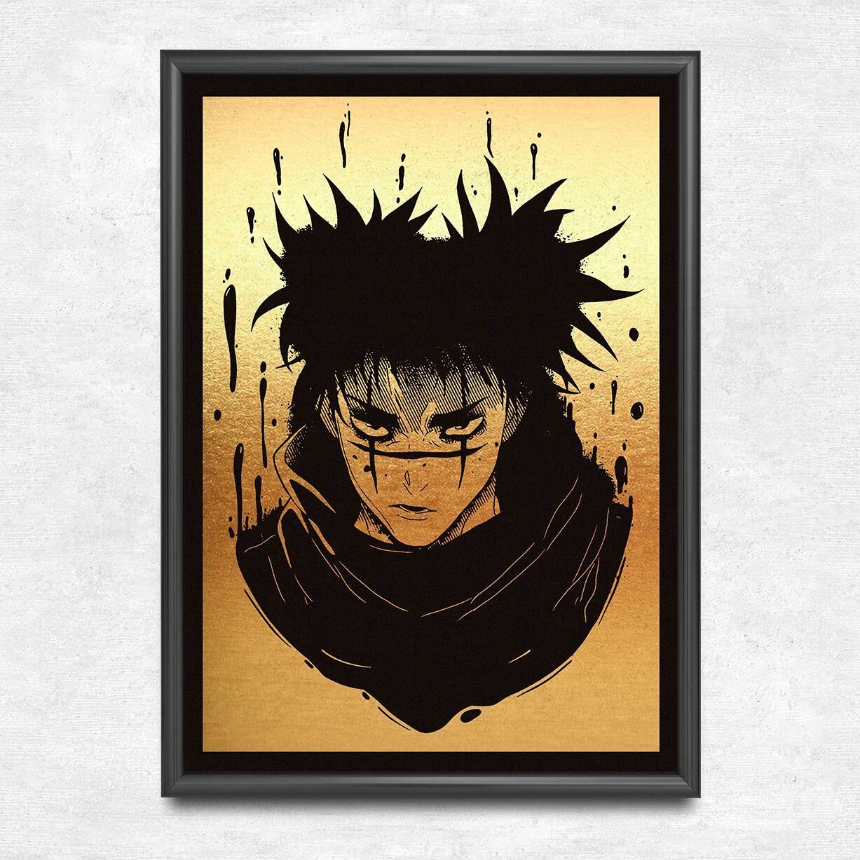 Постер на стену по аниме Магическая битва / Плакат интерьерный Sorcery Fight