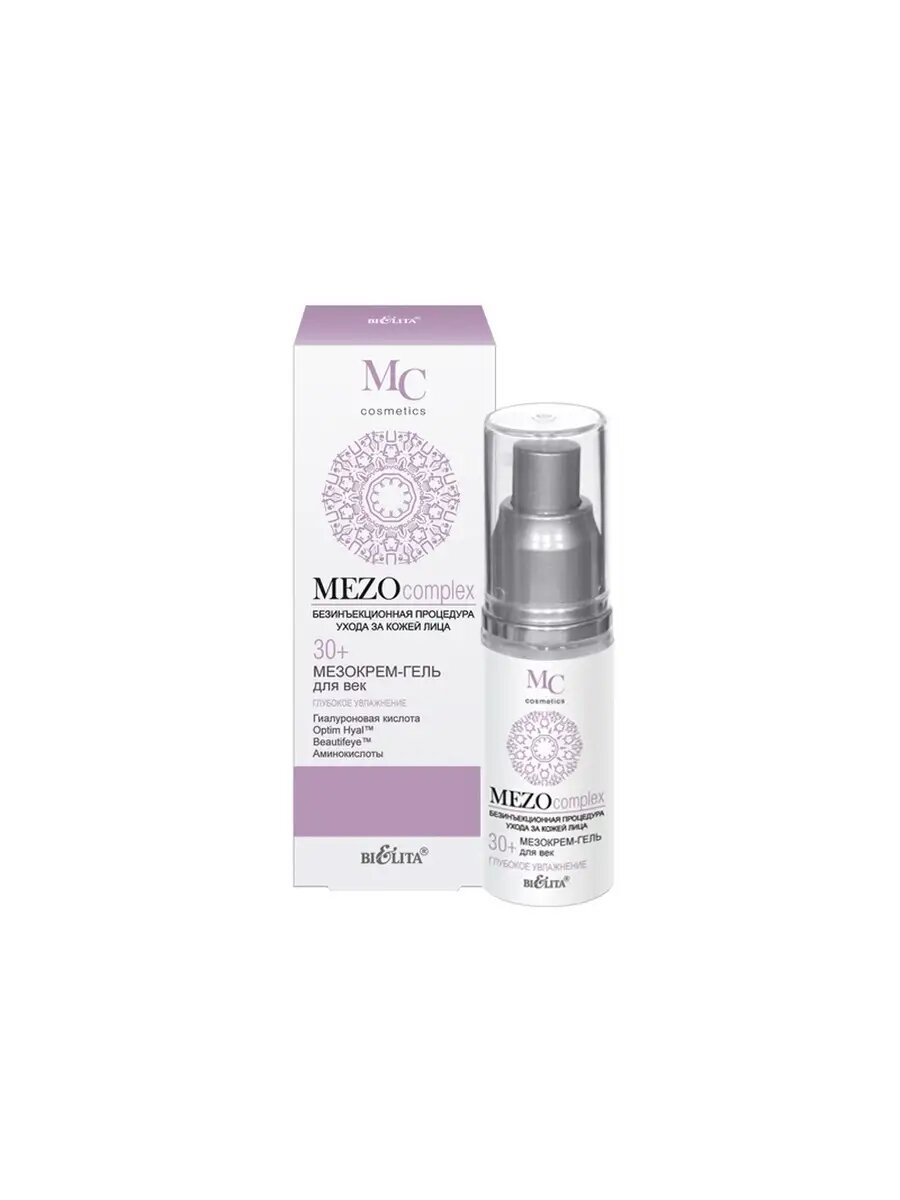 MEZOcomplex мезокрем-гель для век 30+ 30мл.
