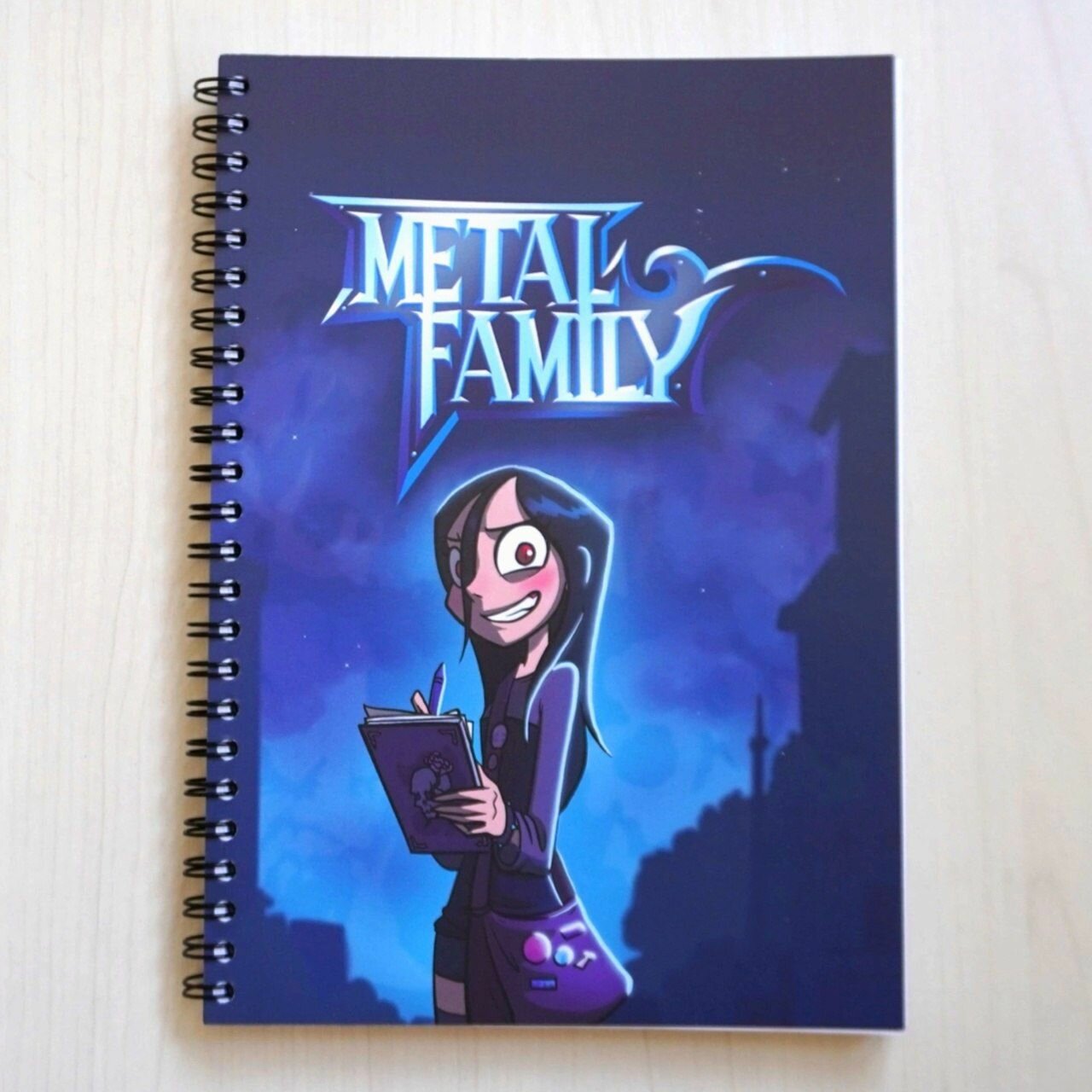 Скетчбук Мрачный Metal Family