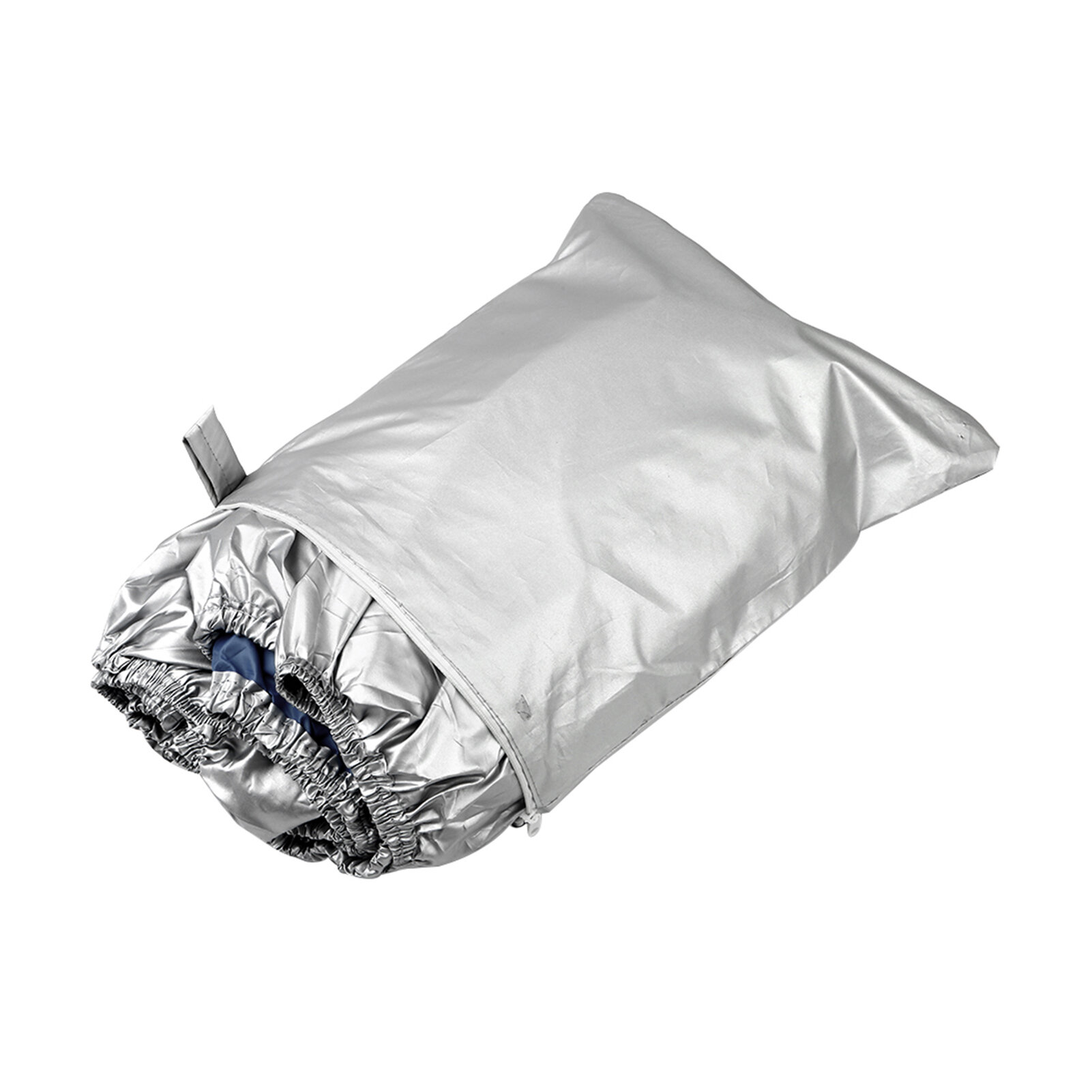 Boat Cover Yacht Outdoor Protection Waterproof Heavy Duty Silver Reflective 300D Oxford Fabric Anti-smashing and Tear Proof Fits V-HULL TRI-HULL Runabouts Bass Boats 11-13FT